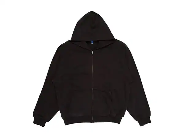 Yeezy X Gap Zip Up Exclusive Hoodie - Poetic Black (Faded Acid